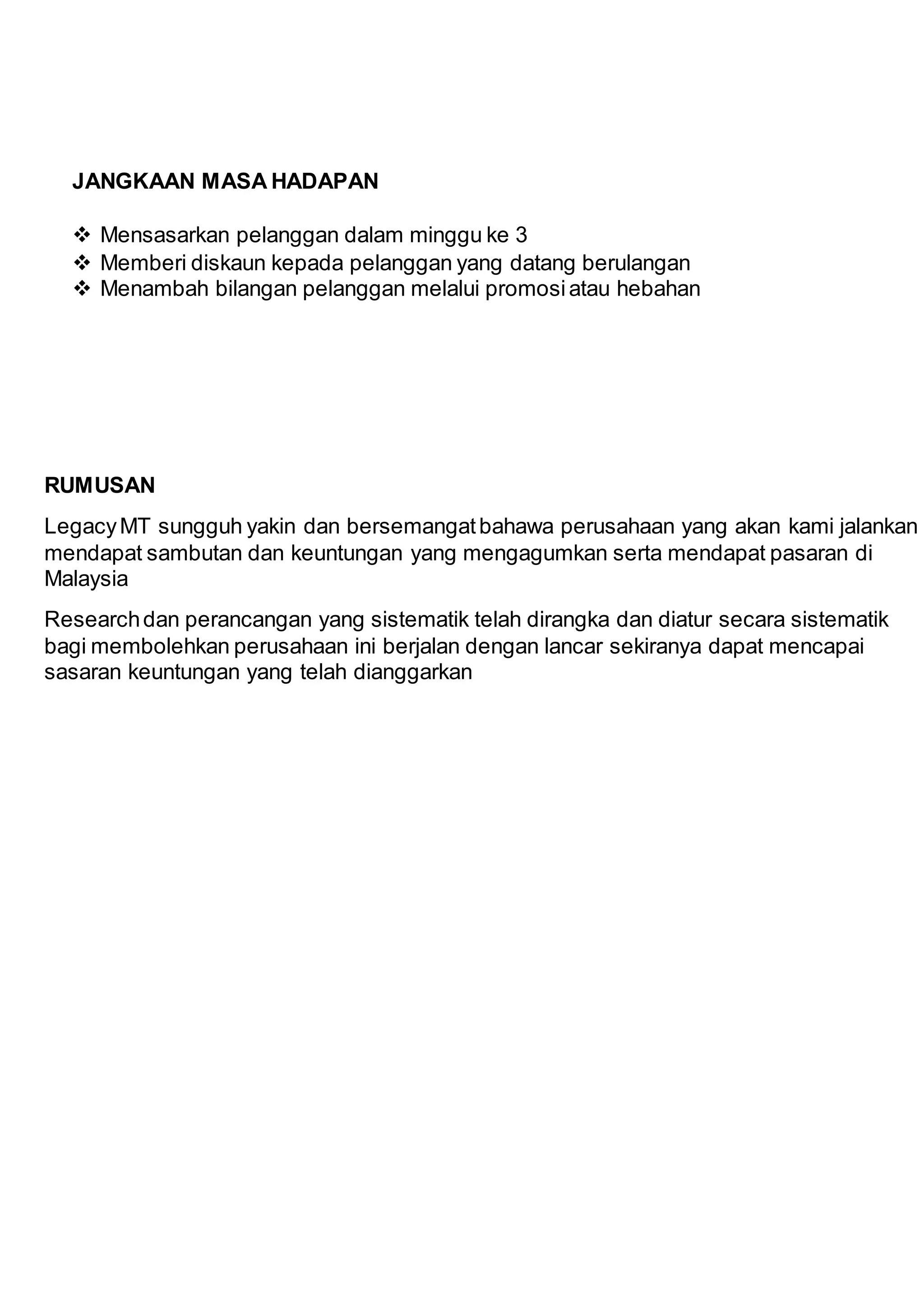 RANCANGAN PERNIAGAAN | DOCX