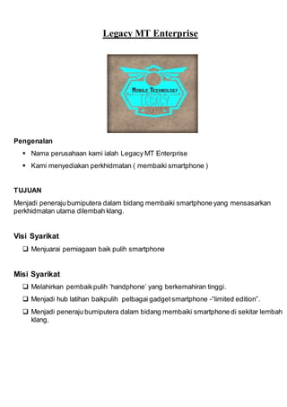 RANCANGAN PERNIAGAAN | DOCX