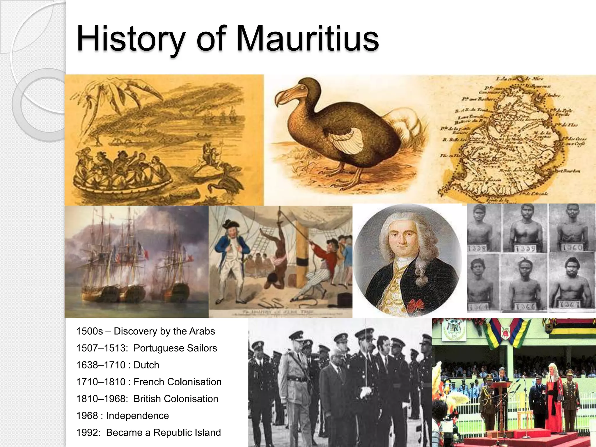 Legacy of mauritius | PPTX