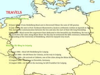 this talks about the legacies and contributions of Rizal | PPT