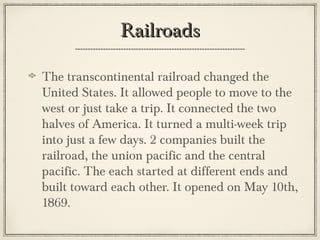 Legacy of the west | PPT