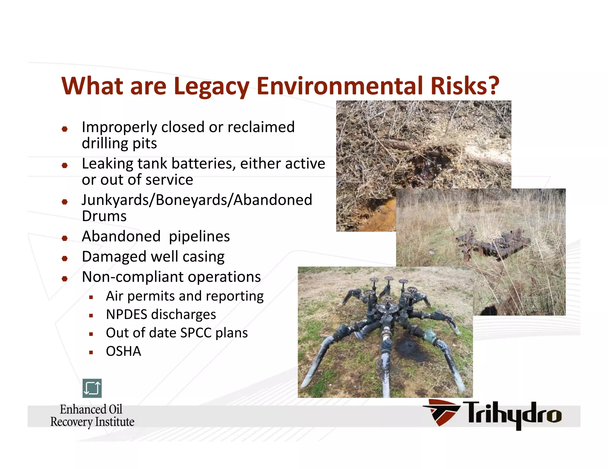 Legacy Environmental Issues | PPT