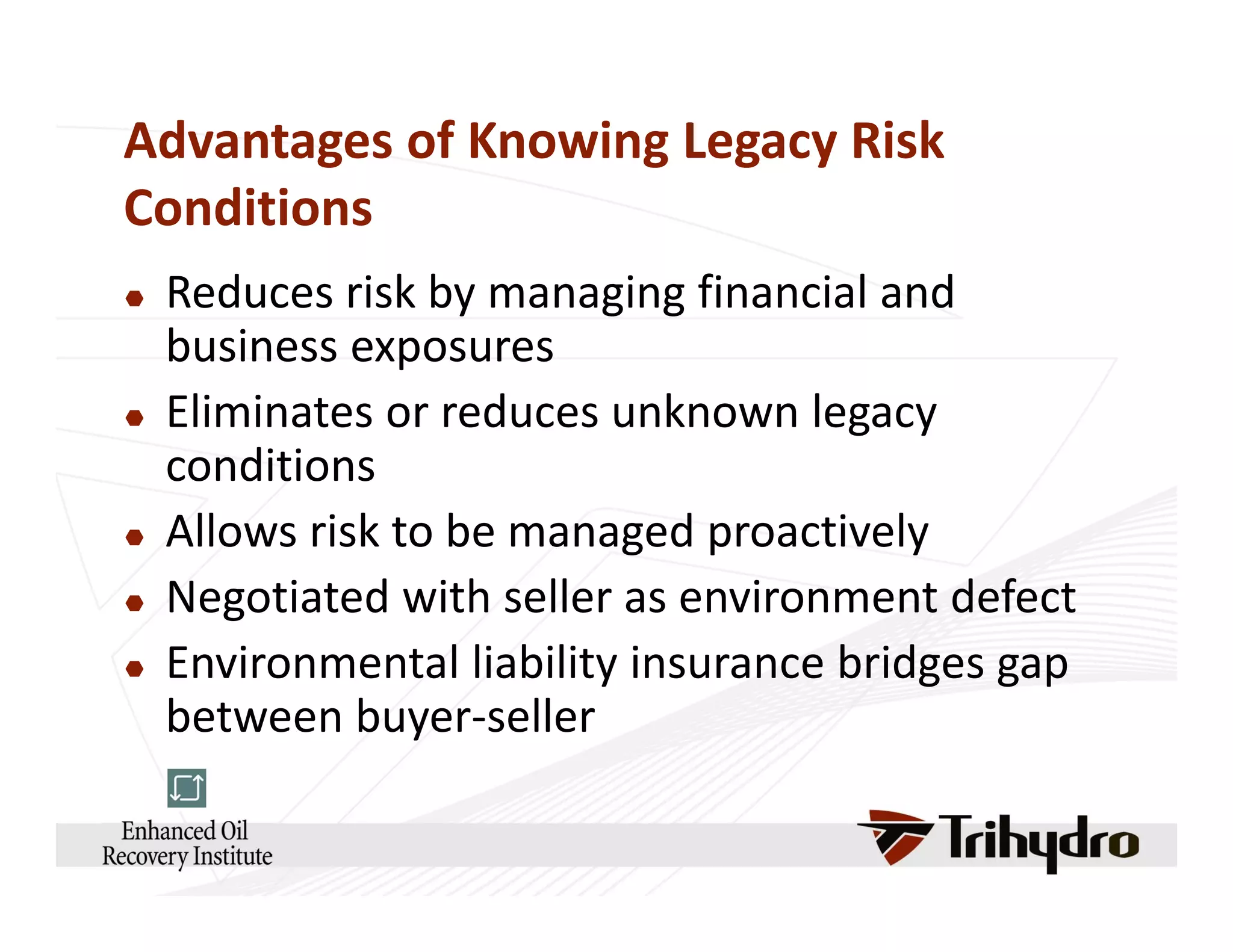 Legacy Environmental Issues | PPT