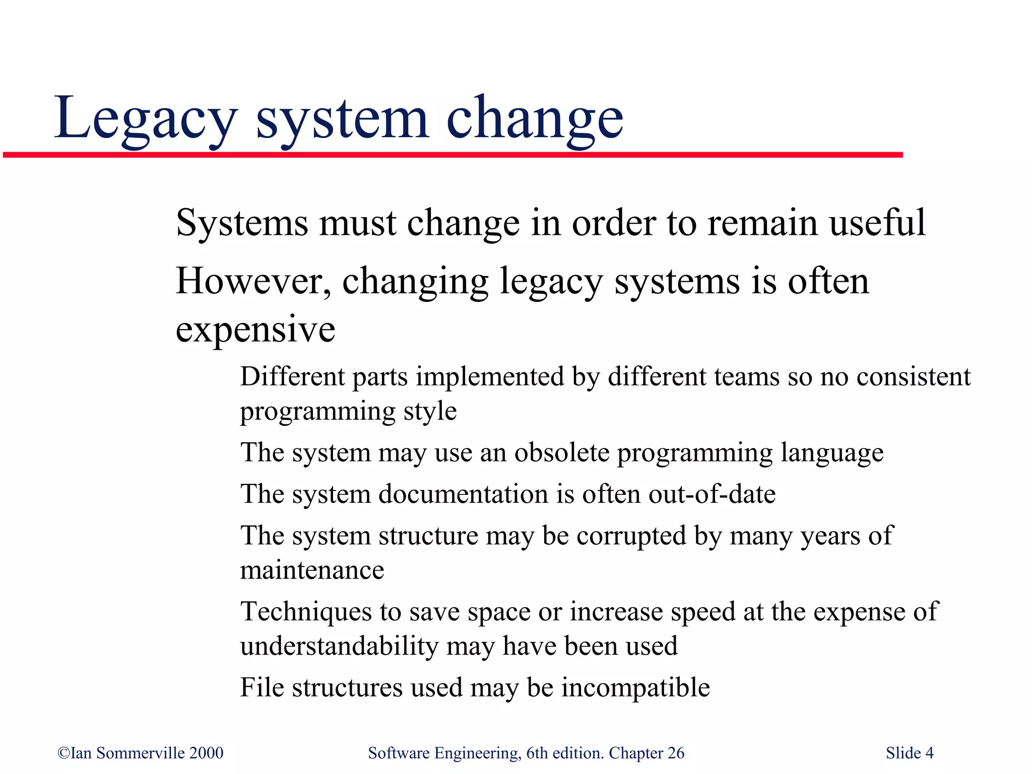 Legacy system. | PPT