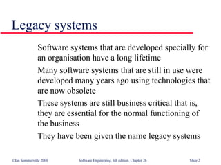 Legacy system. | PPT