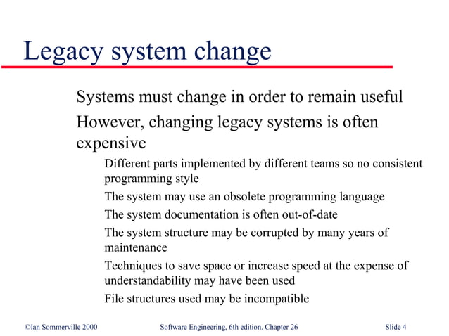 Legacy system. | PPT | Databases | Computer Software and Applications