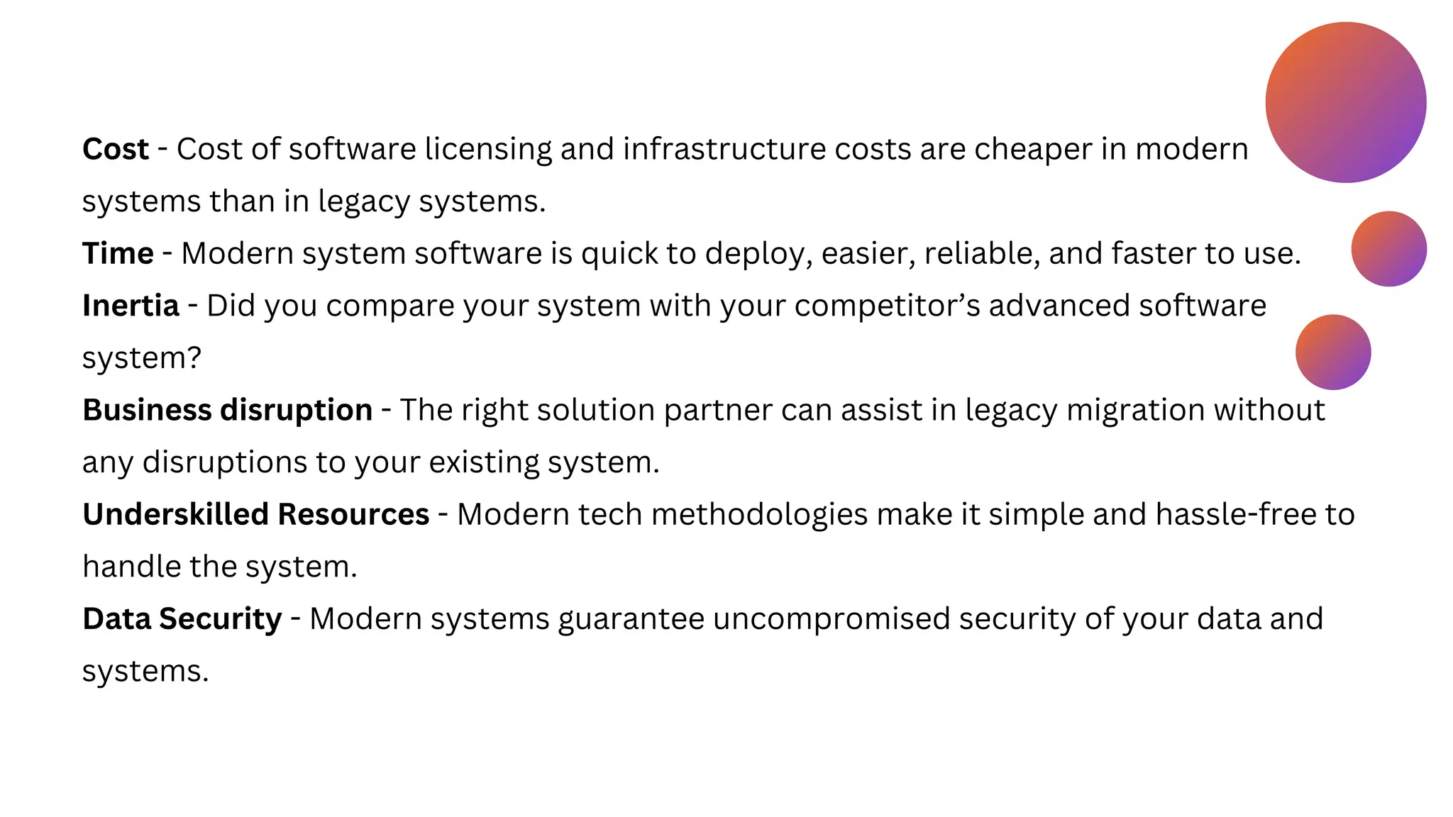 Legacy system migration | PDF