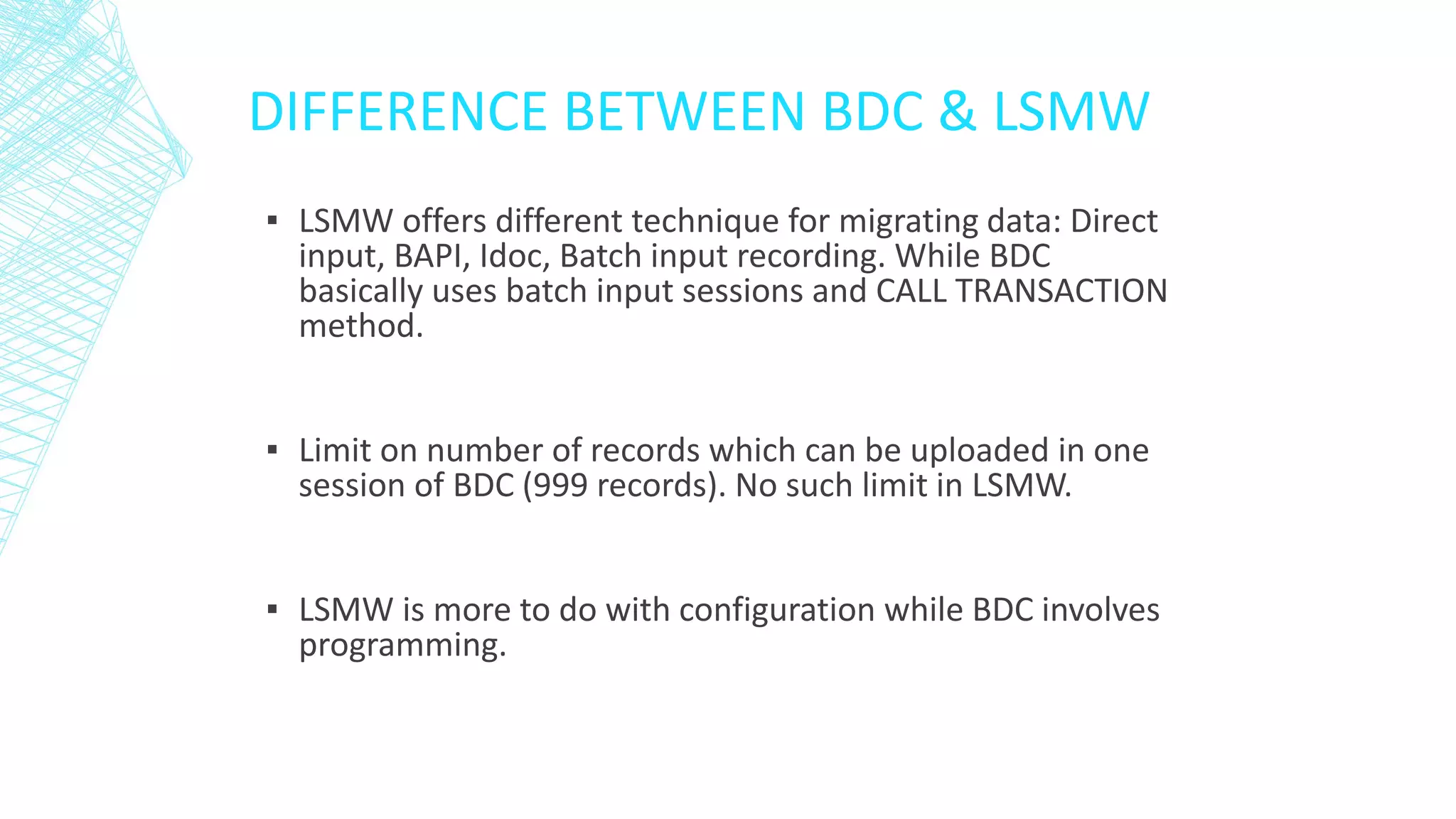 Legacy system migration workbench | PDF
