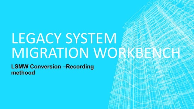 Legacy system migration workbench | PDF | Databases | Computer Software ...