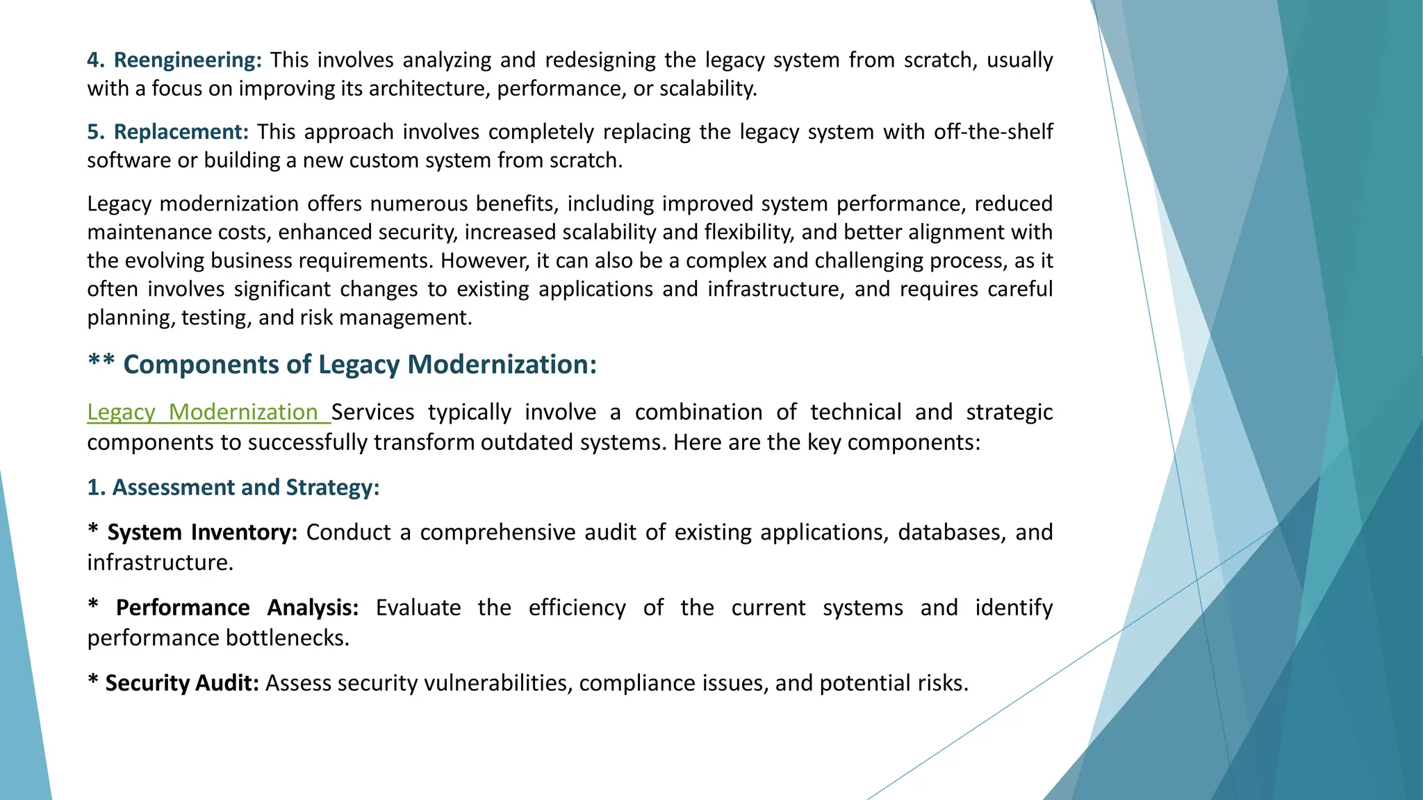 Legacy System Modernization Pdf Computer Software And Applications