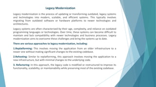Legacy System Modernization | PDF | Computer Software and Applications | Computing