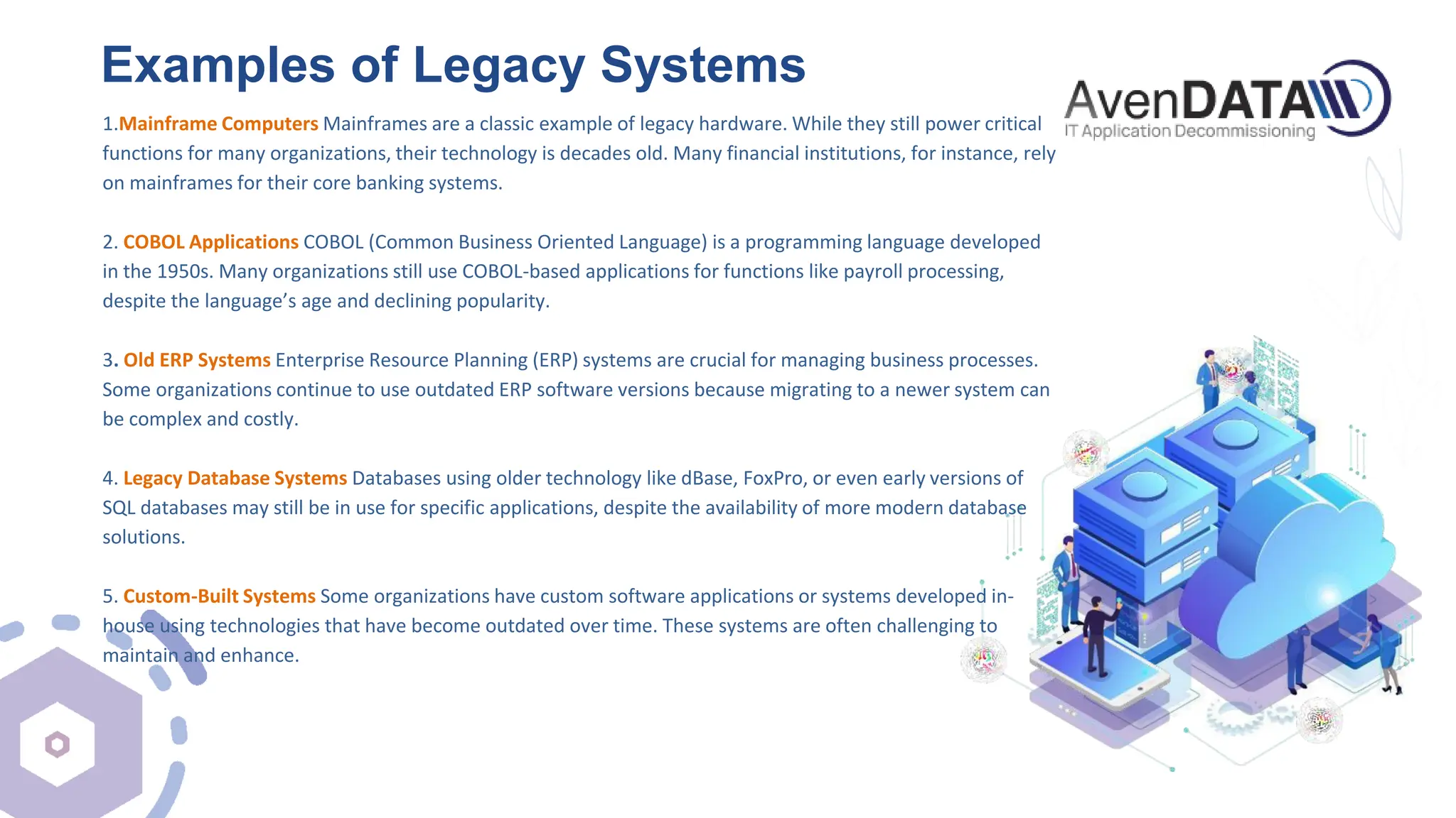 Legacy Systems: Overview, Benefits & Modernization | PPT
