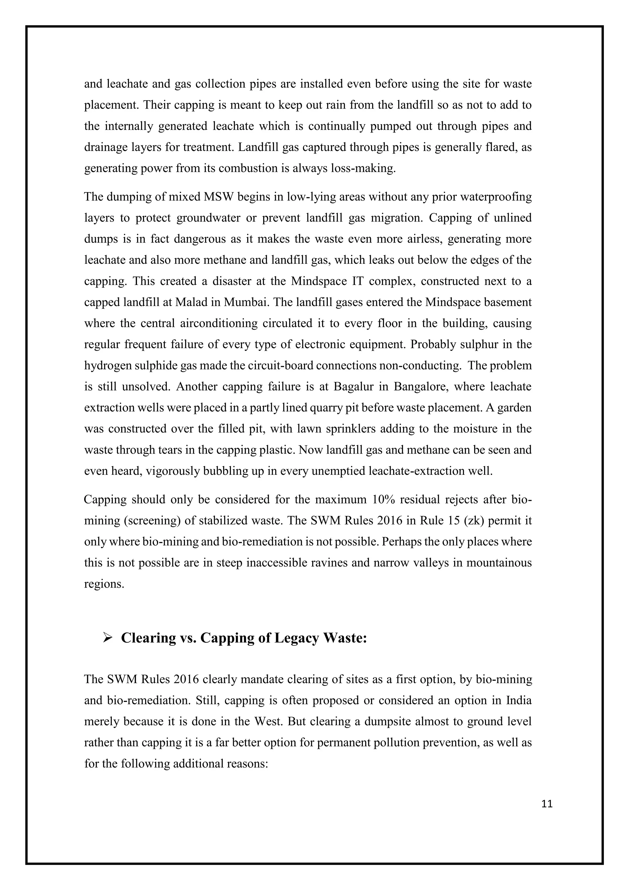 Legacy waste management | PDF