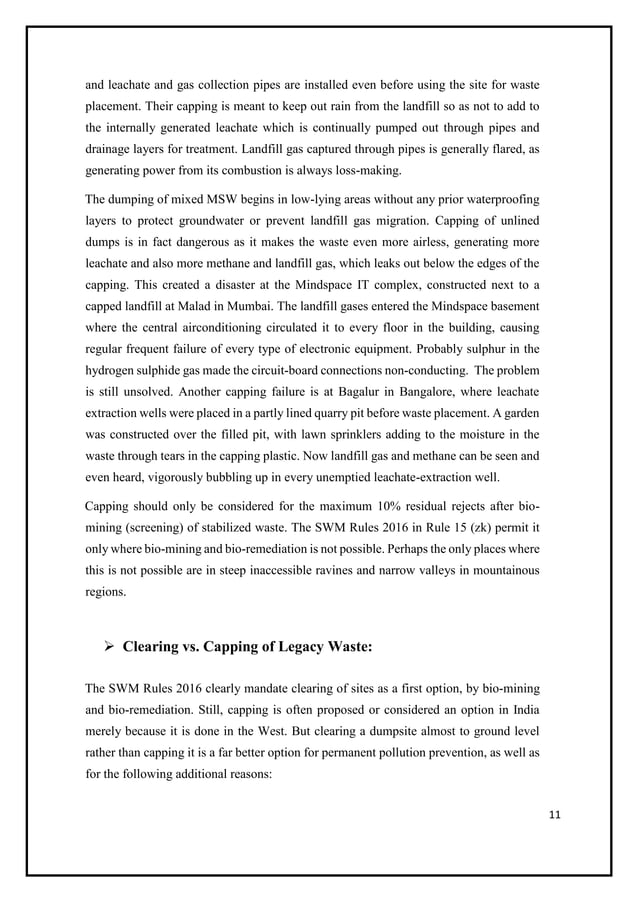 Legacy waste management | PDF