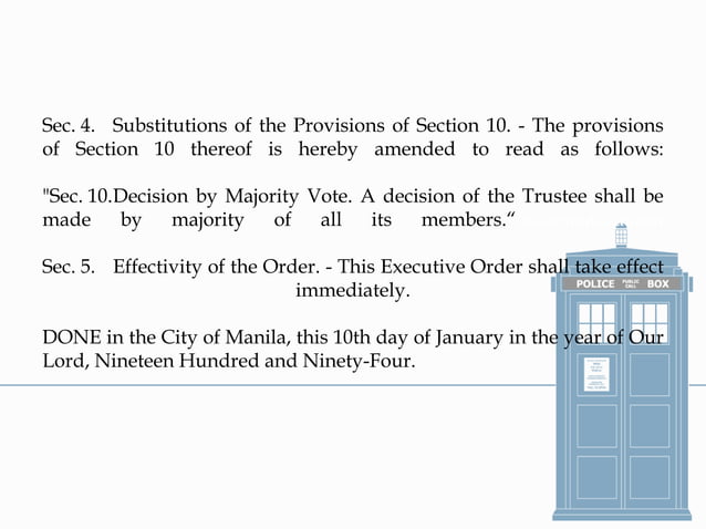 Executive Order 150 | PPT