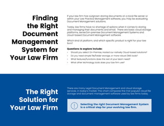 Legal-DMS-Chart-2022 - very useful for lawsuit | PDF