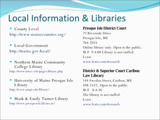Legal Information | PPT