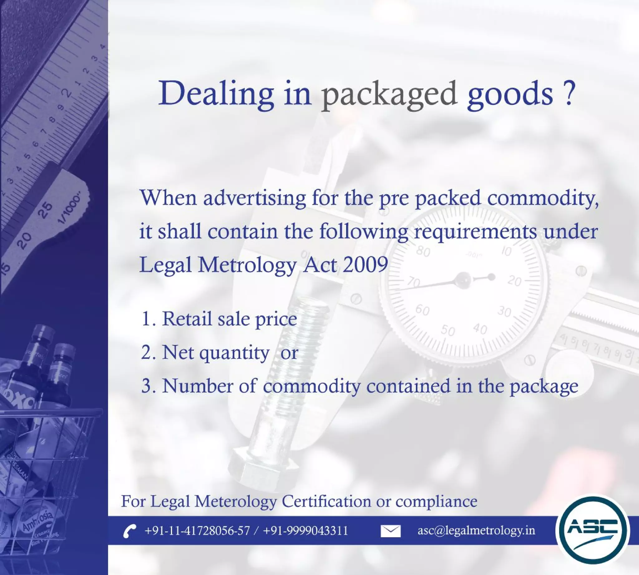 Compliance for packaging goods | PDF