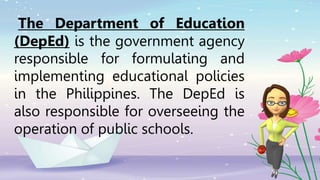 Legal foundation in Philippine Education | PPTX