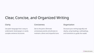 Legal Writing: Crafting a Professional Dissertation | PPT