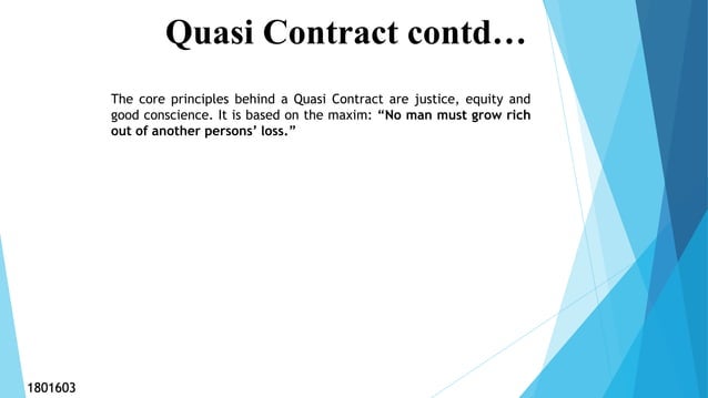 CONTINGENCY AND QUASI CONTRACT | PPT