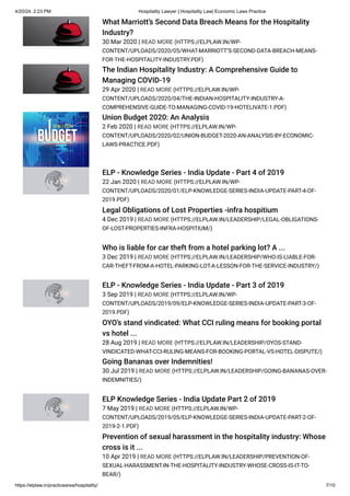 Maximizing Legal Compliance in Hospitality: ELP Law's Tailored ...