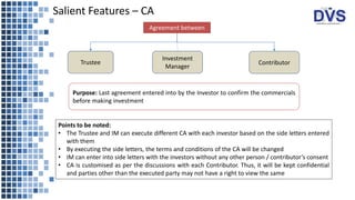 Legal Agreements involved in constituting an AIF | PPTX