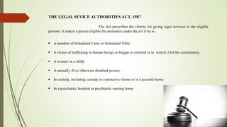 Legal aid | PPTX
