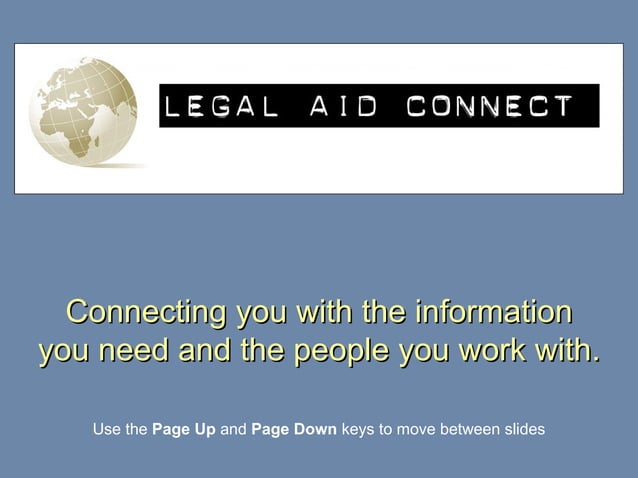 Intro to the Legal Aid SharePoint Intranet | PPT