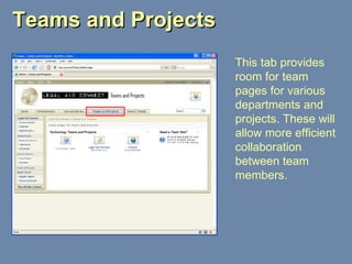 Intro to the Legal Aid SharePoint Intranet | PPT