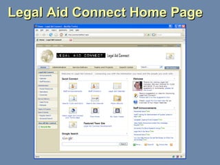 Intro to the Legal Aid SharePoint Intranet | PPT