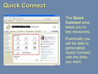 Intro to the Legal Aid SharePoint Intranet | PPT