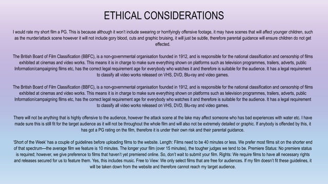 LEGAL AND ETHICAL CONSIDERATIONS | PPT