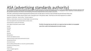 Legal and ethical issues and considerations of adverts | PPT