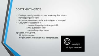 Legal and Ethical Issues COPYRIGHT.pptx