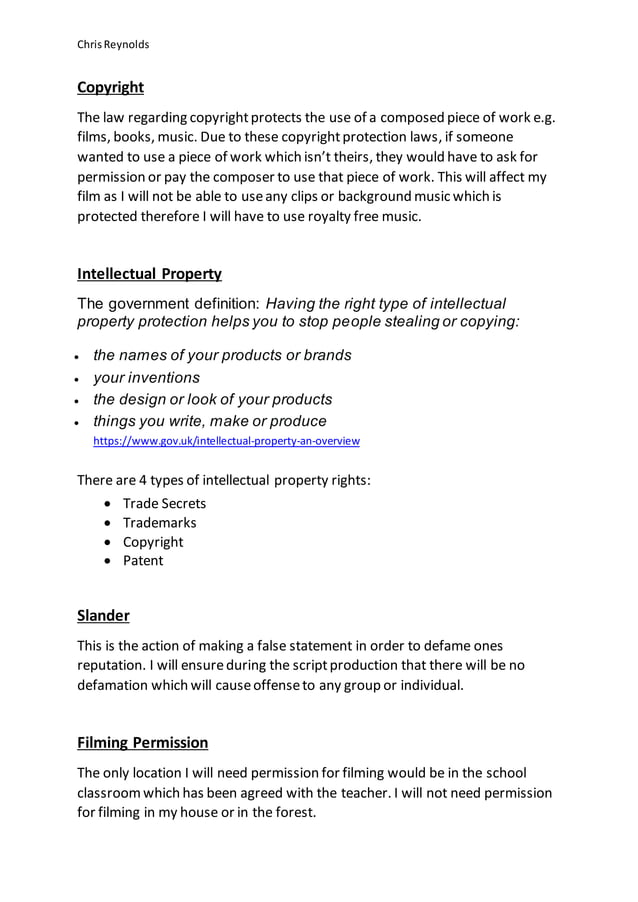 Legal and ethical report | PDF