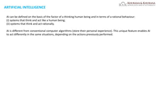 Legal and moral debates around Artificial Intelligence (AI) | PDF ...