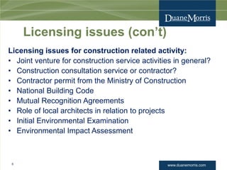 Myanmar - Legal and Tax Structure of Major Construction Projects | PPT