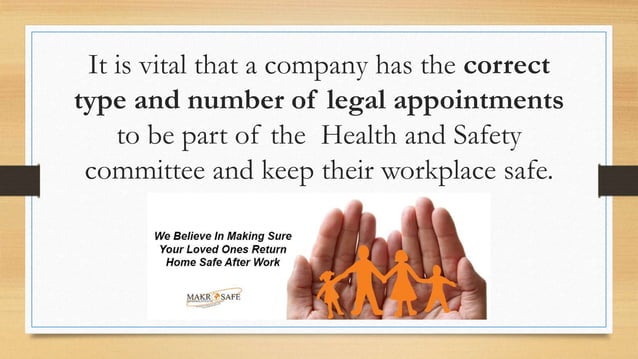 Legal appointments in the workplace | PPTX | First Aid | Injuries