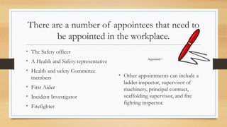 Legal appointments in the workplace | PPTX