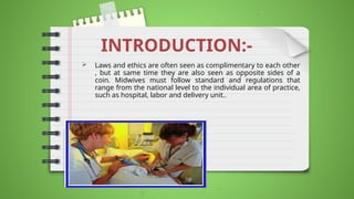Introduction to midwifery and obstetric nursing | PPTX