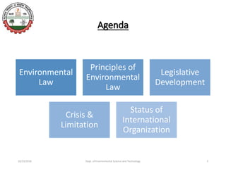 Legal aspect of environmental resource management | PPTX