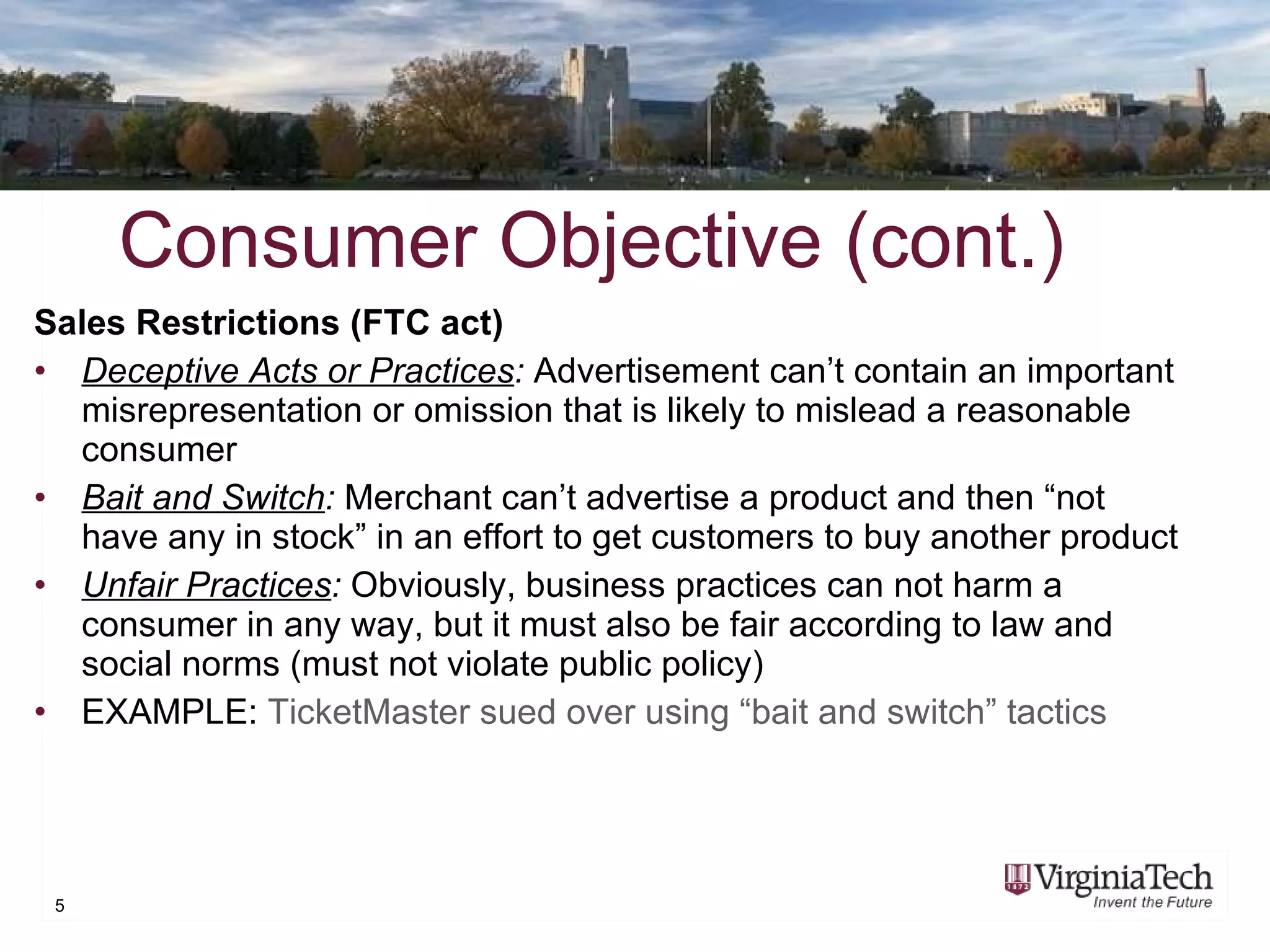 Legal Aspect of Marketing | PPT