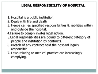 Legal aspect of medical care | PPT