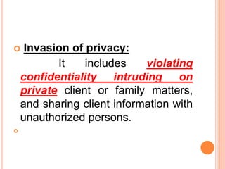 Legal aspects in nursing | PPTX