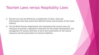Legal aspects in tourism and hospitality.pdf | Hotel Properties | Real ...