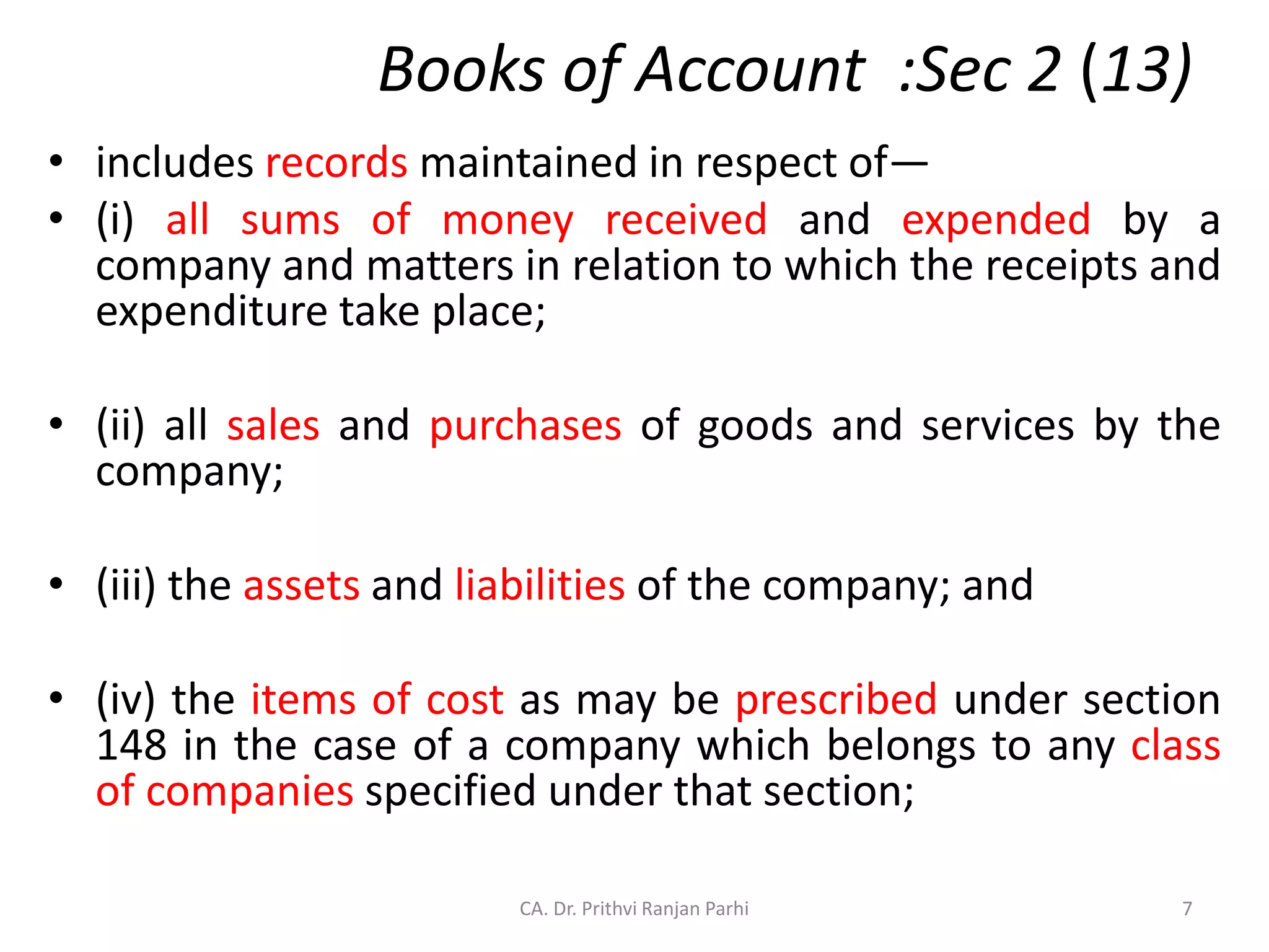 Legal aspects of Accounts and Audit | PDF