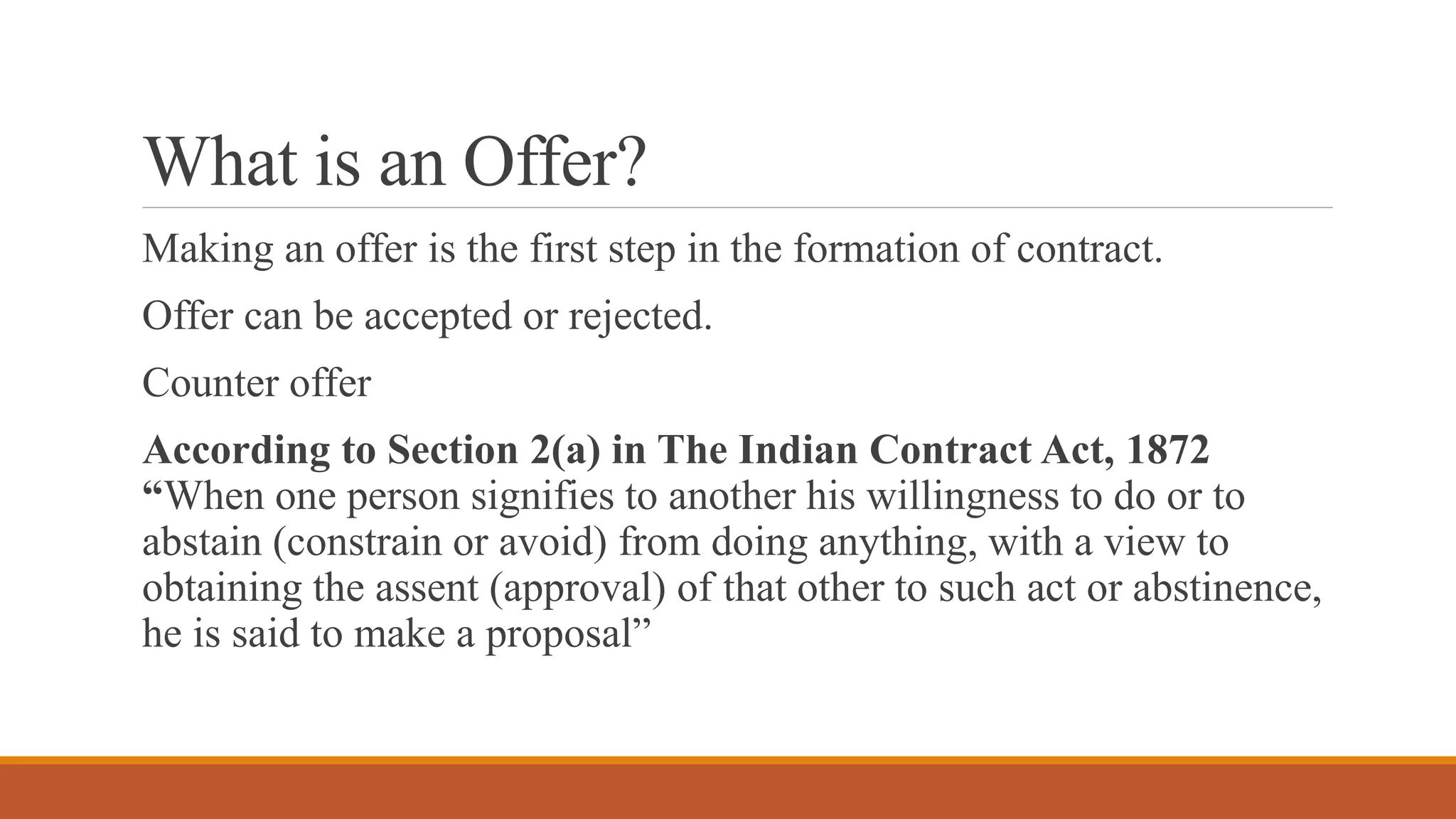 Formation of Contract | PPTX