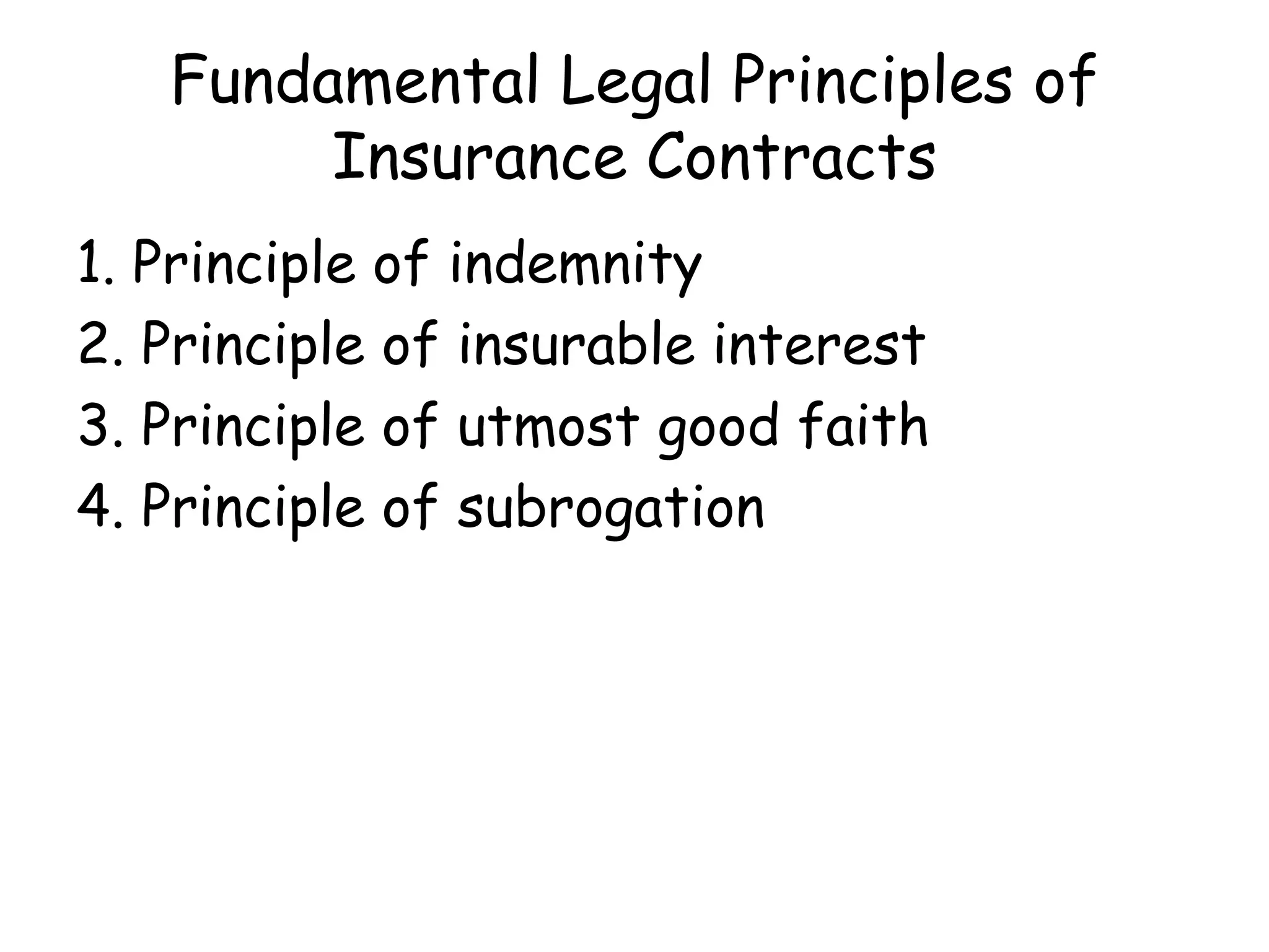 Legal aspects of insurance | PPTX