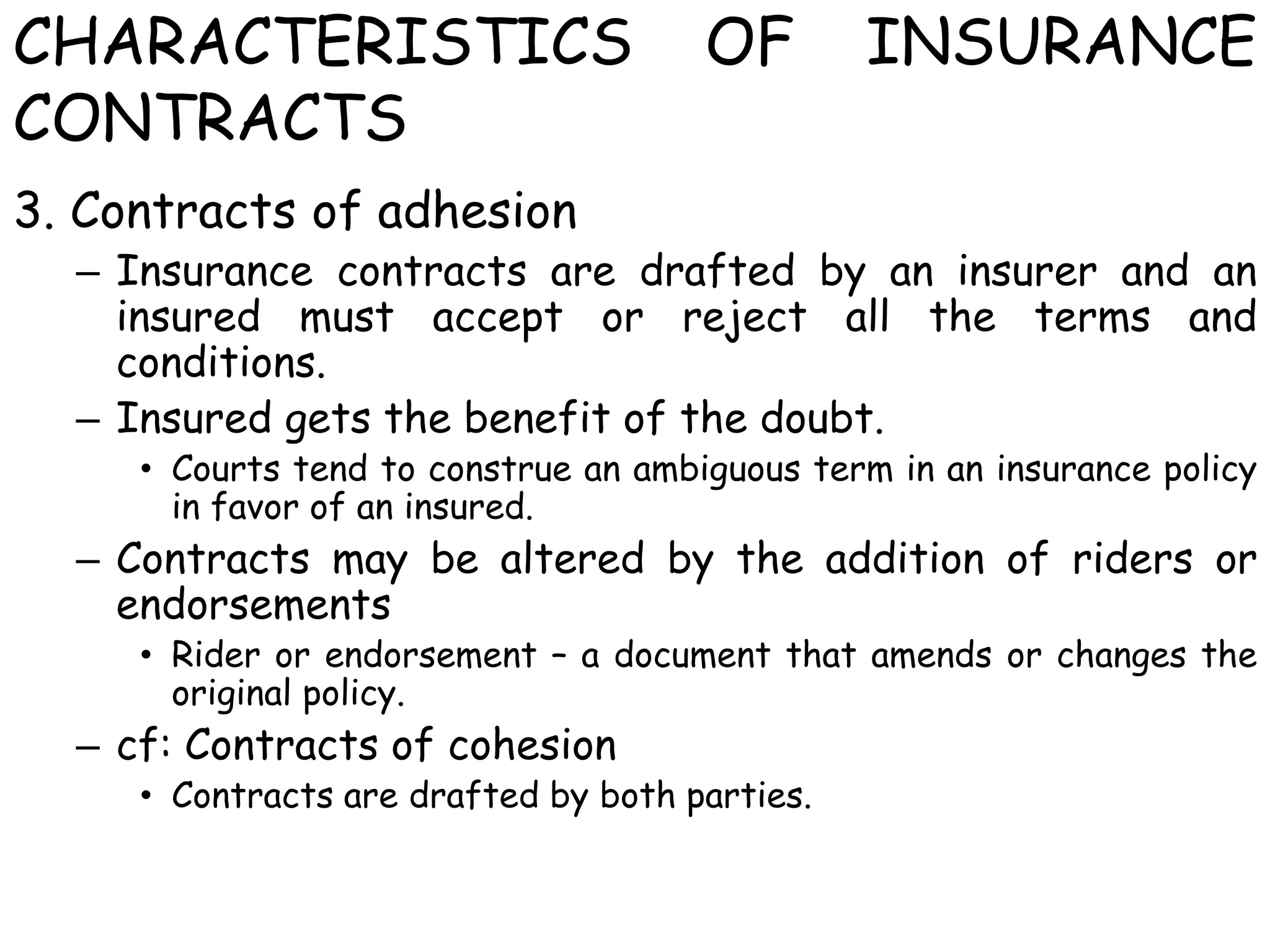 Legal aspects of insurance | PPTX